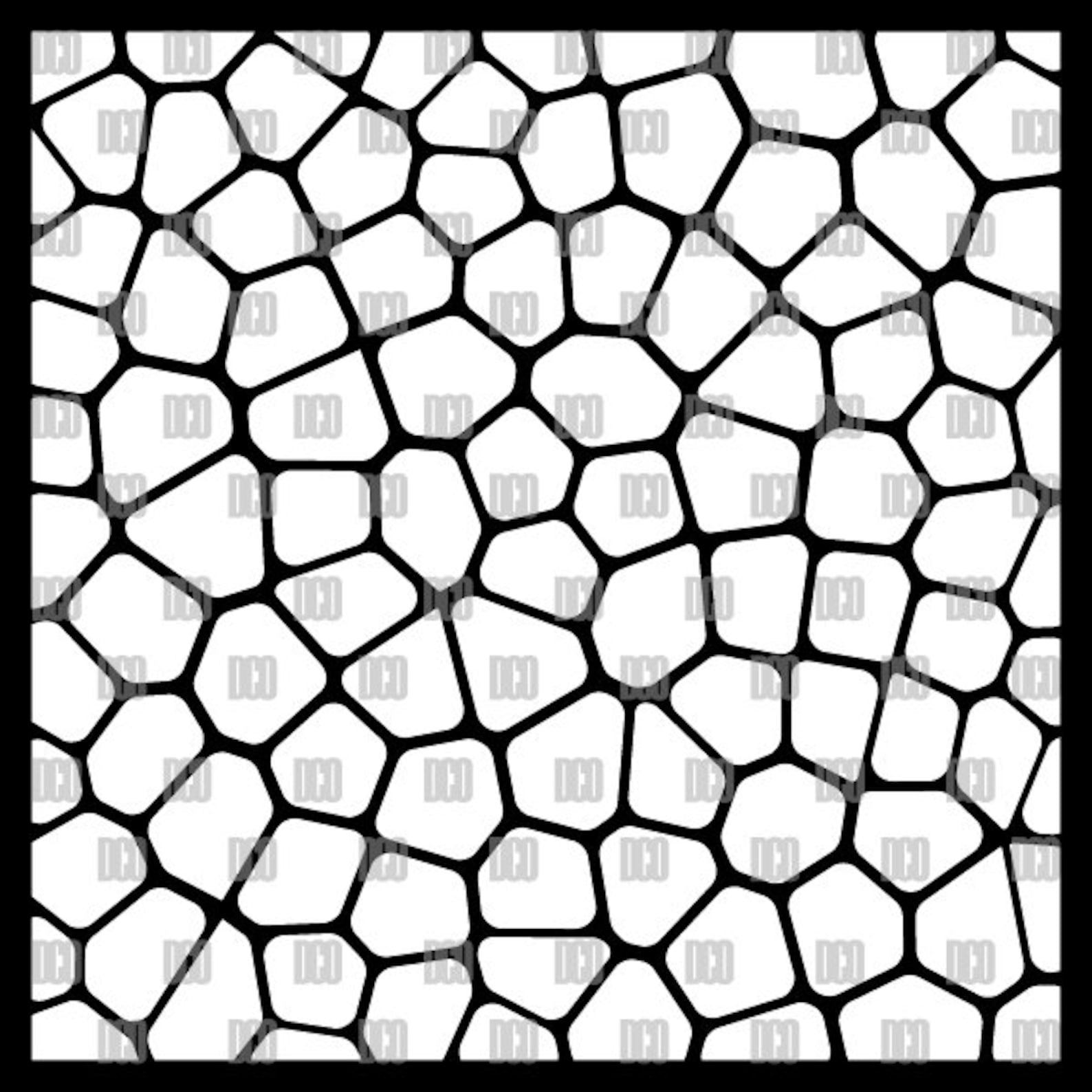 Voronoi SVG, Pattern SVG, Clipart, Files for Cricut, Cut Files Silhouette, Printable,png Dxf - Etsy