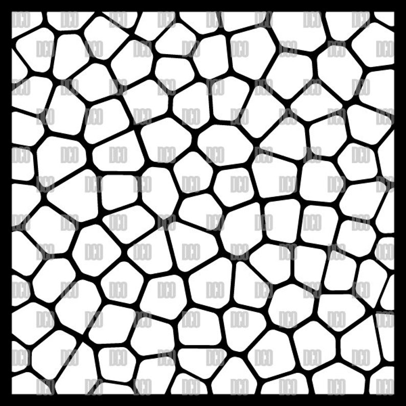 Voronoi SVG, Pattern SVG, Clipart, Files for Cricut, Cut Files ...