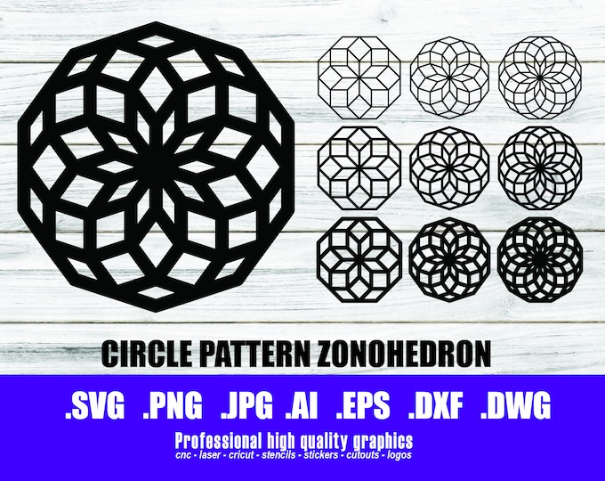 Geometrie Muster SVG Muster SVG Clipart Dateien für Cricut - Etsy ...