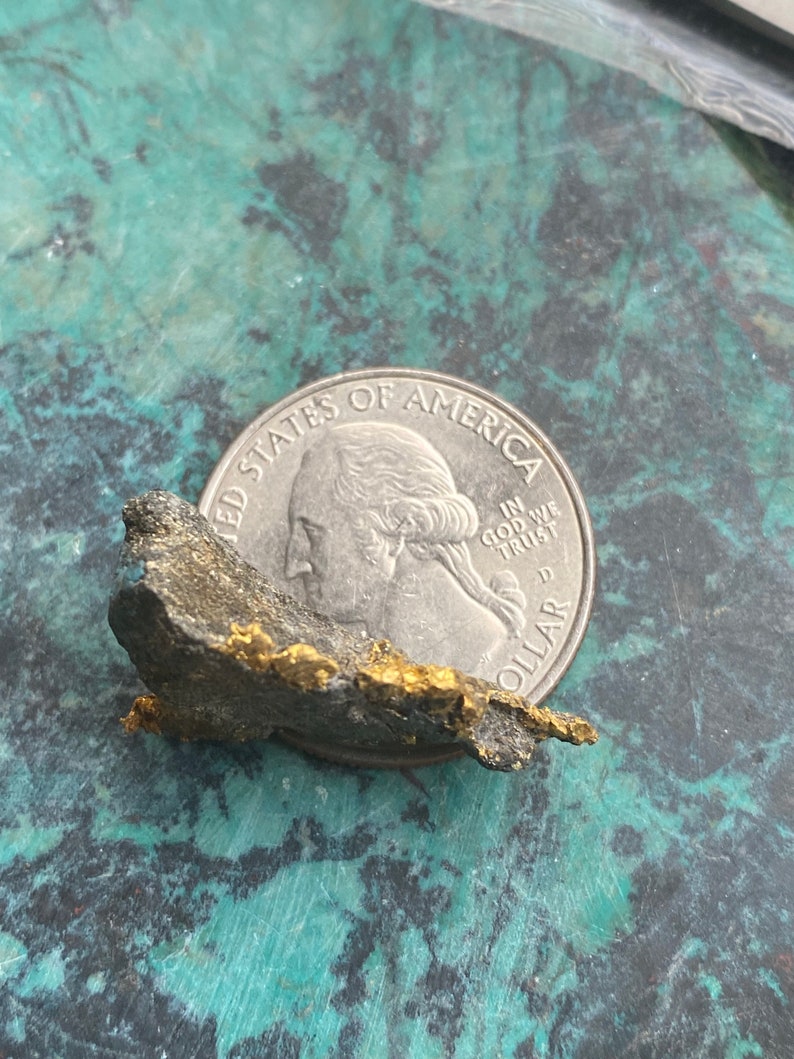 Gold Matrix Specimen California 11.3 Grams - Etsy