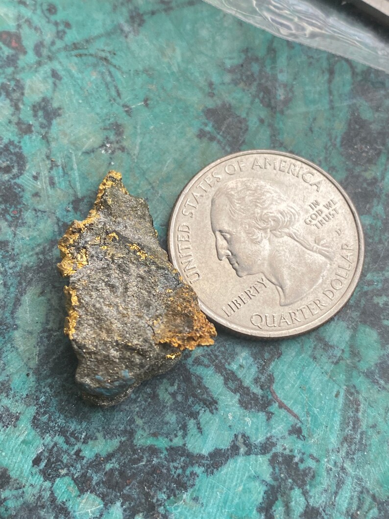 Gold Matrix Specimen California 11.3 Grams | Etsy