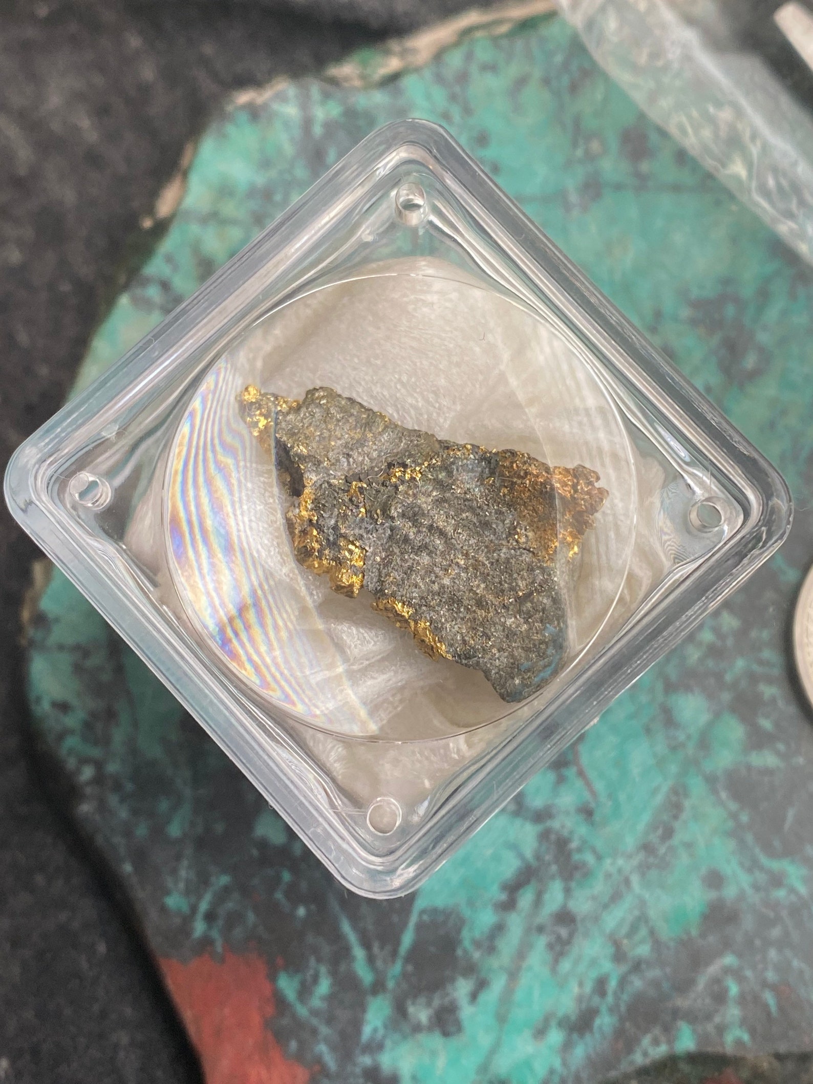 Gold matrix specimen California 11.3 grams | Etsy