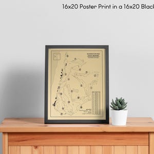 Bandon Dunes Golf Course Outline (print) - Etsy