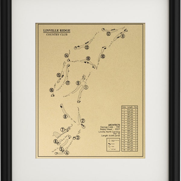 Country Club of North Carolina Art - Etsy