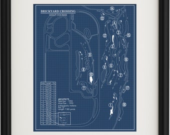 Brickyard Crossing at Indy 500 Track Course - Etsy