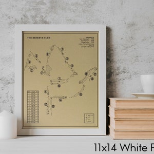 The Reserve Club Outline (print) - Etsy