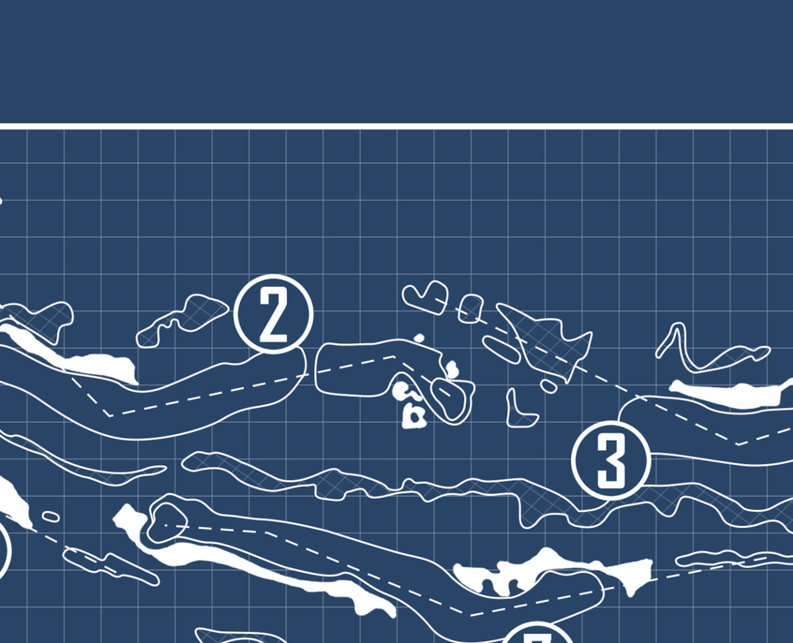 Kiawah Island Ocean Course Blueprint (print) - Etsy