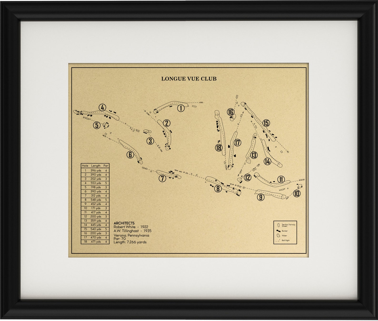 Longue Vue Club Outline (print) - Etsy