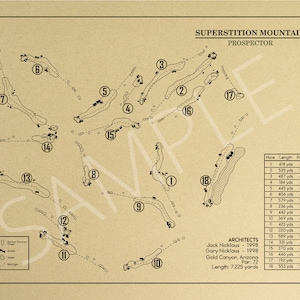Superstition Mountain Prospector Course Outline (print) - Etsy