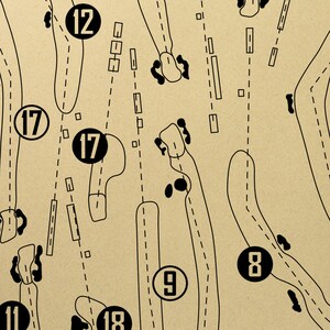 Winged Foot East and West Courses Outline (print) - Etsy