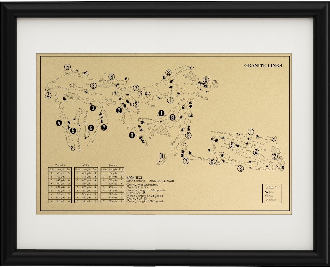 Granite Links Outline (print) - Etsy