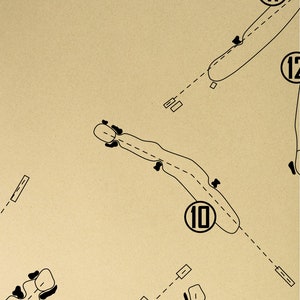 Portland Country Club Outline (print) - Etsy