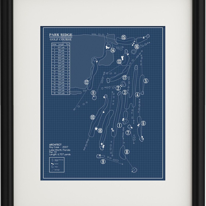 golfblueprints - Etsy