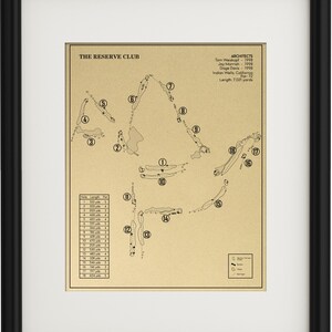 The Reserve Club Outline (print) - Etsy
