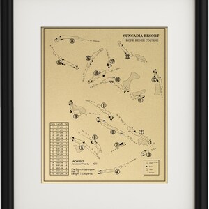 Suncadia Resort Rope Rider Course Outline (print) - Etsy