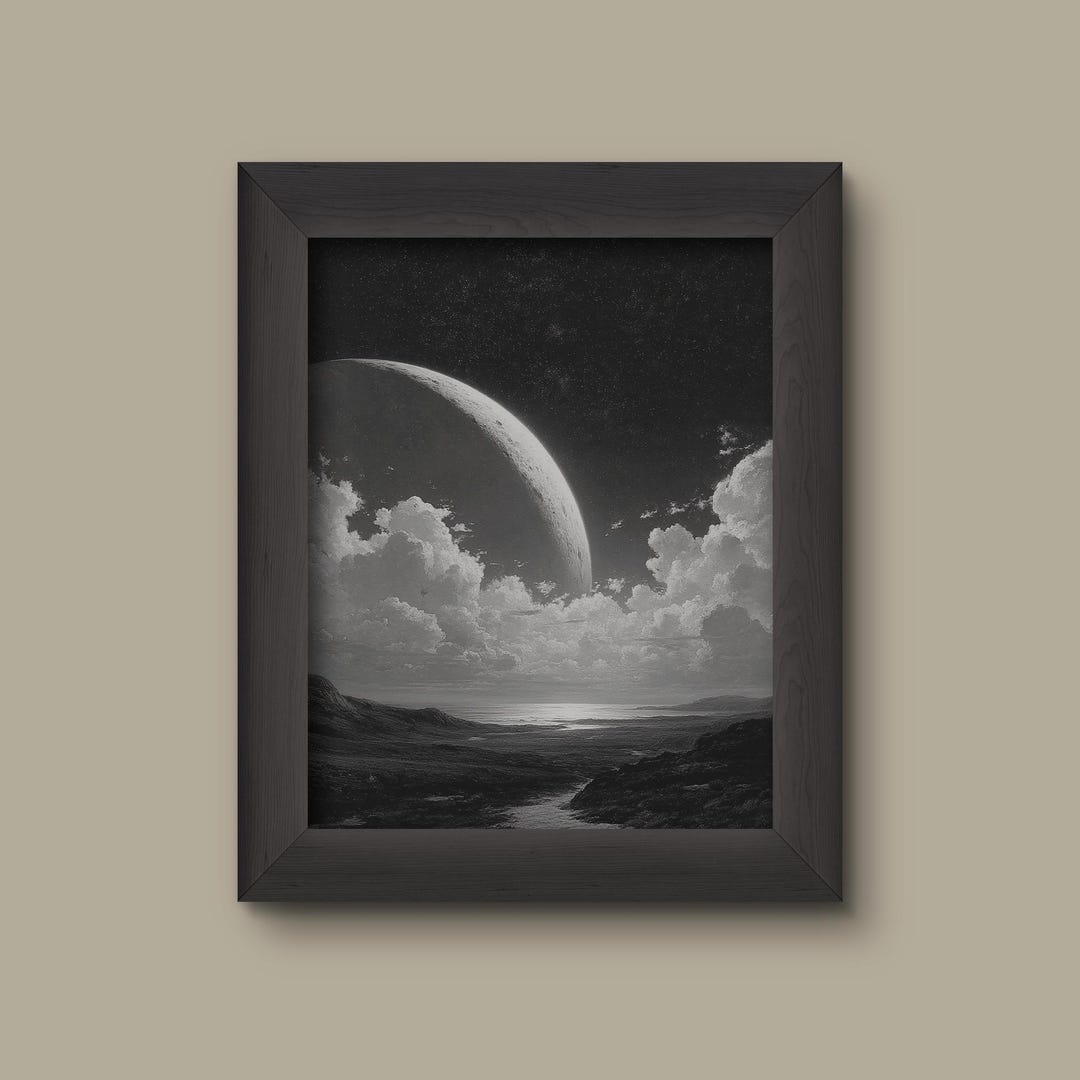 Celestial Horizon Art Print - Etsy
