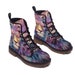 Purple Lion Combat Boots Stylish Military-inspired Footwear for Women ...