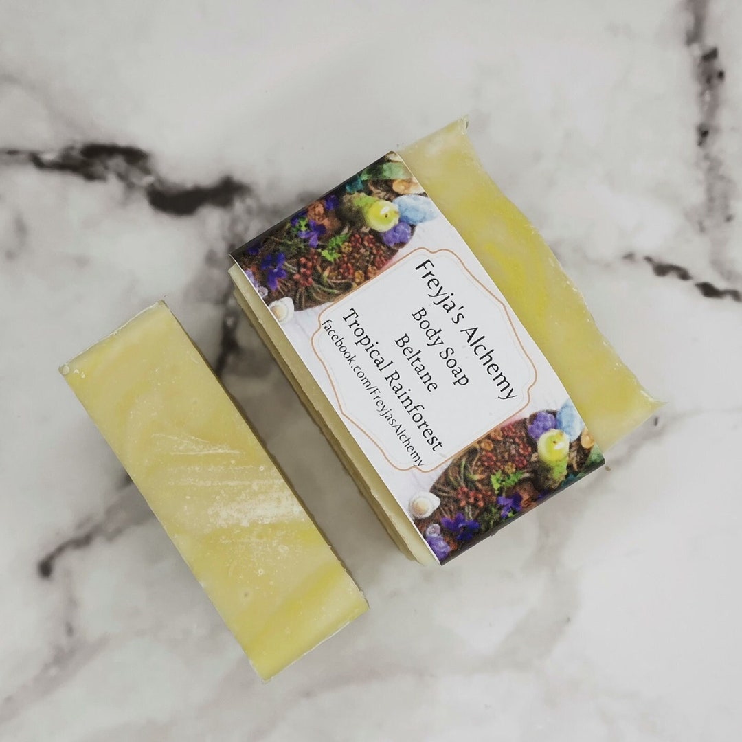 Tropical Rainforest Soap Bar Beltane Handmade Soap Palm Free Artisan ...