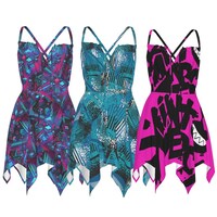 Neon Rave Long Dress, Mesh Festival Outfit for Women, UV Reflective ...