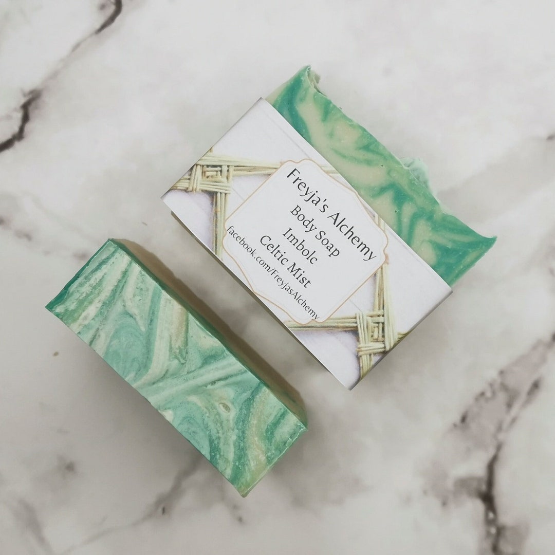 Celtic Mist Imbolc Season Cold Process Soap Artisan Soap Handmade Bar ...