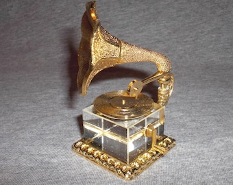 Crystal Record Player - Etsy