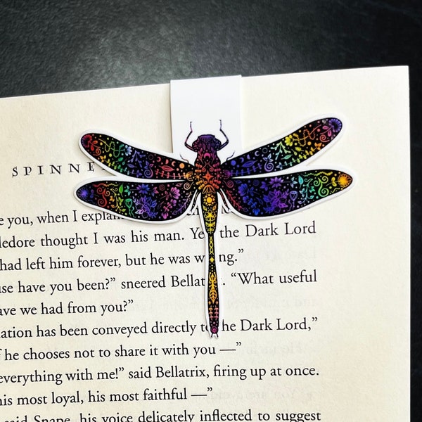 Dragonfly Bookmark - Etsy UK