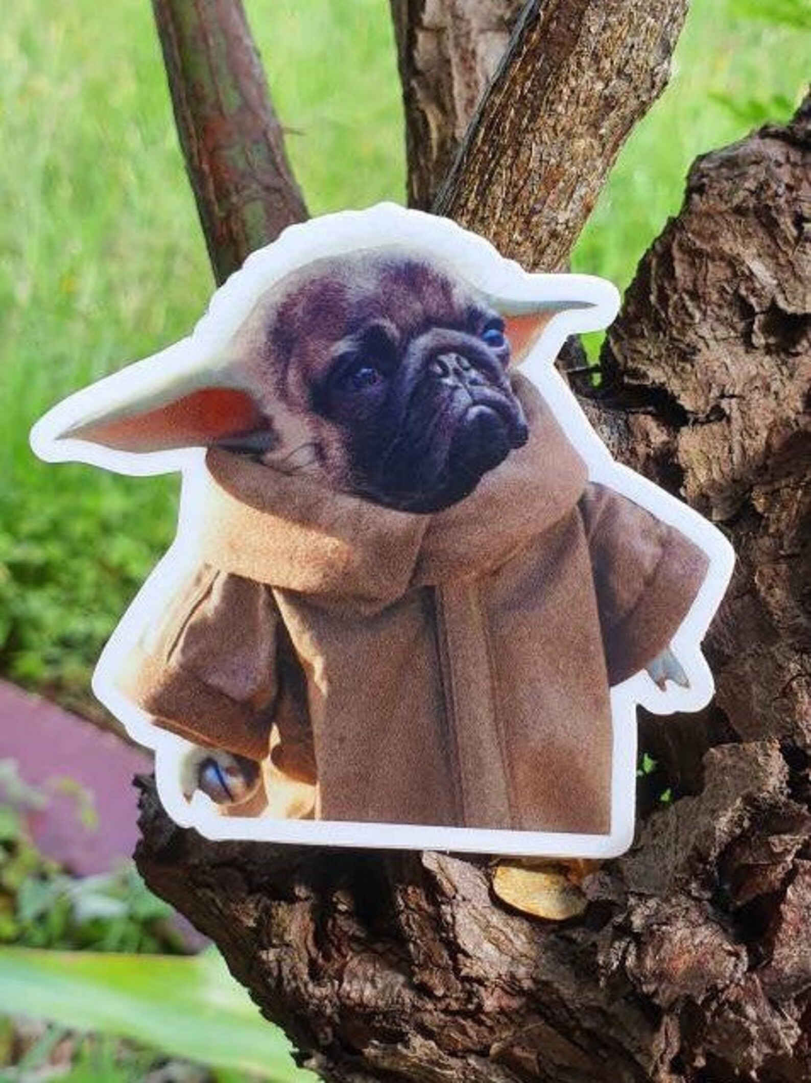Pug Sticker. Baby Sticker. Pug Dog Sticker. Laptop Stickers | Etsy