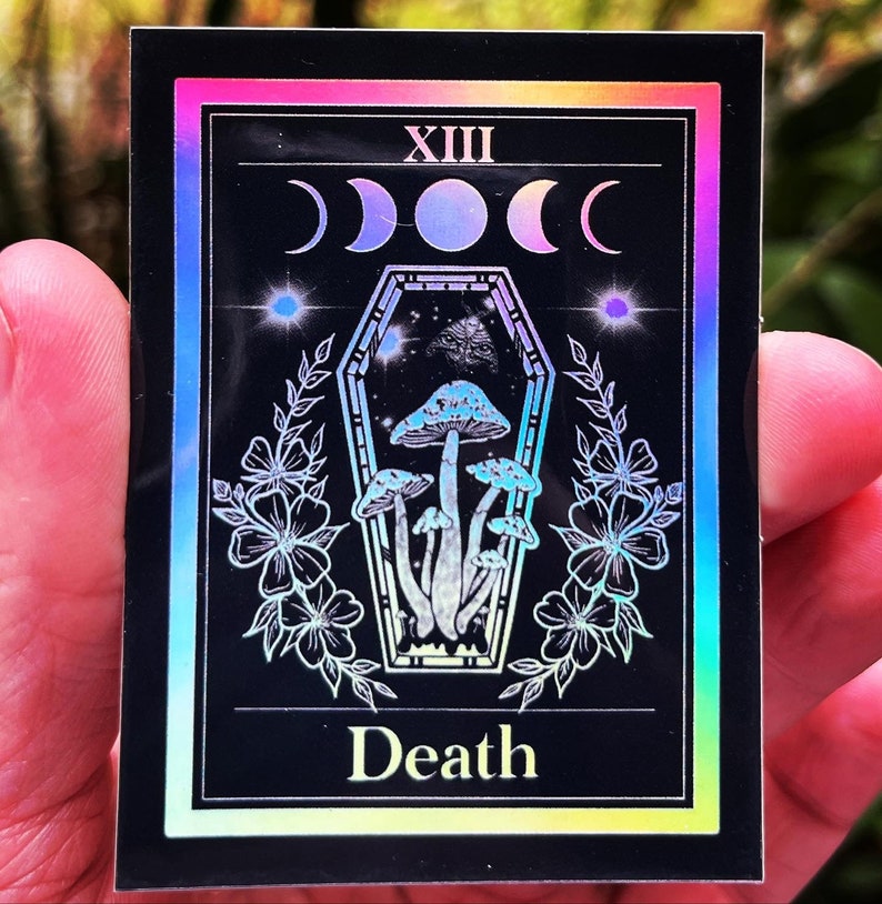 Tarot Cards Sticker Set. 8 Sticker Pack. - Etsy