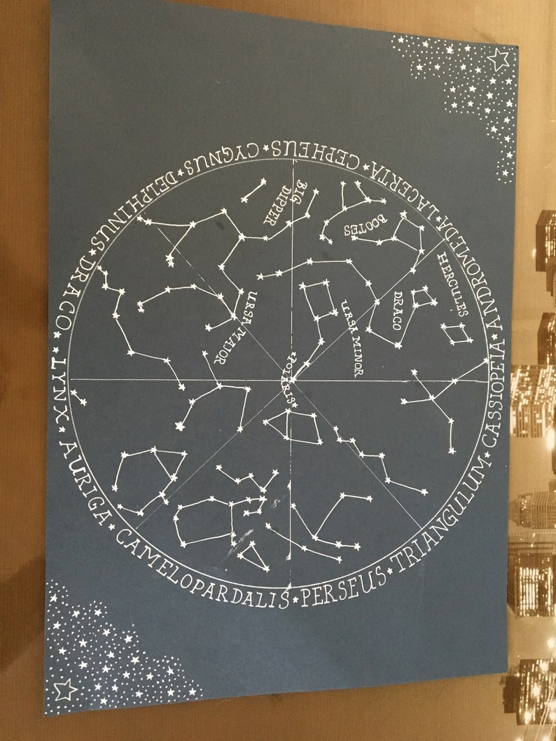 Stargazer Map - Etsy