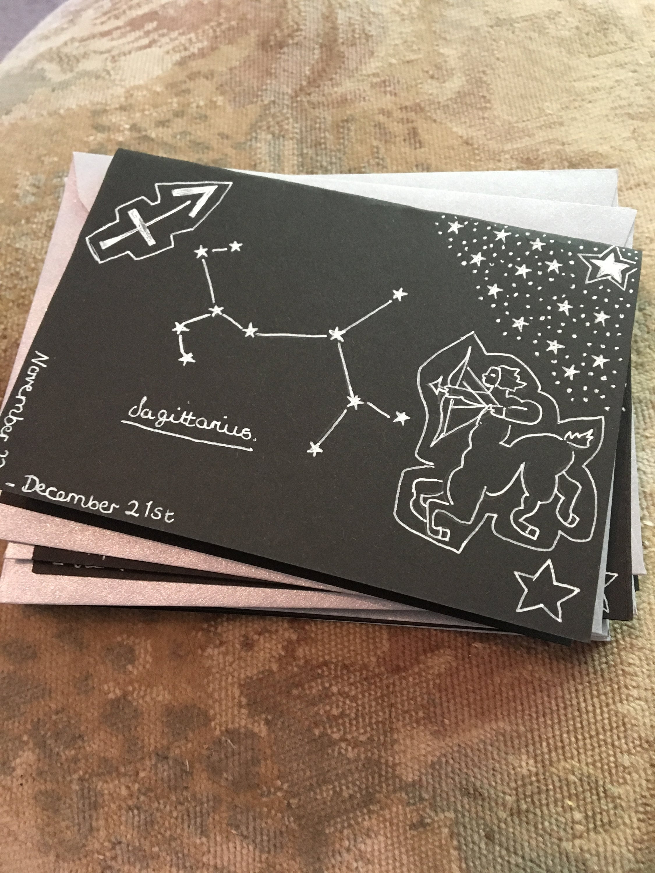 Constellation Cards - Etsy