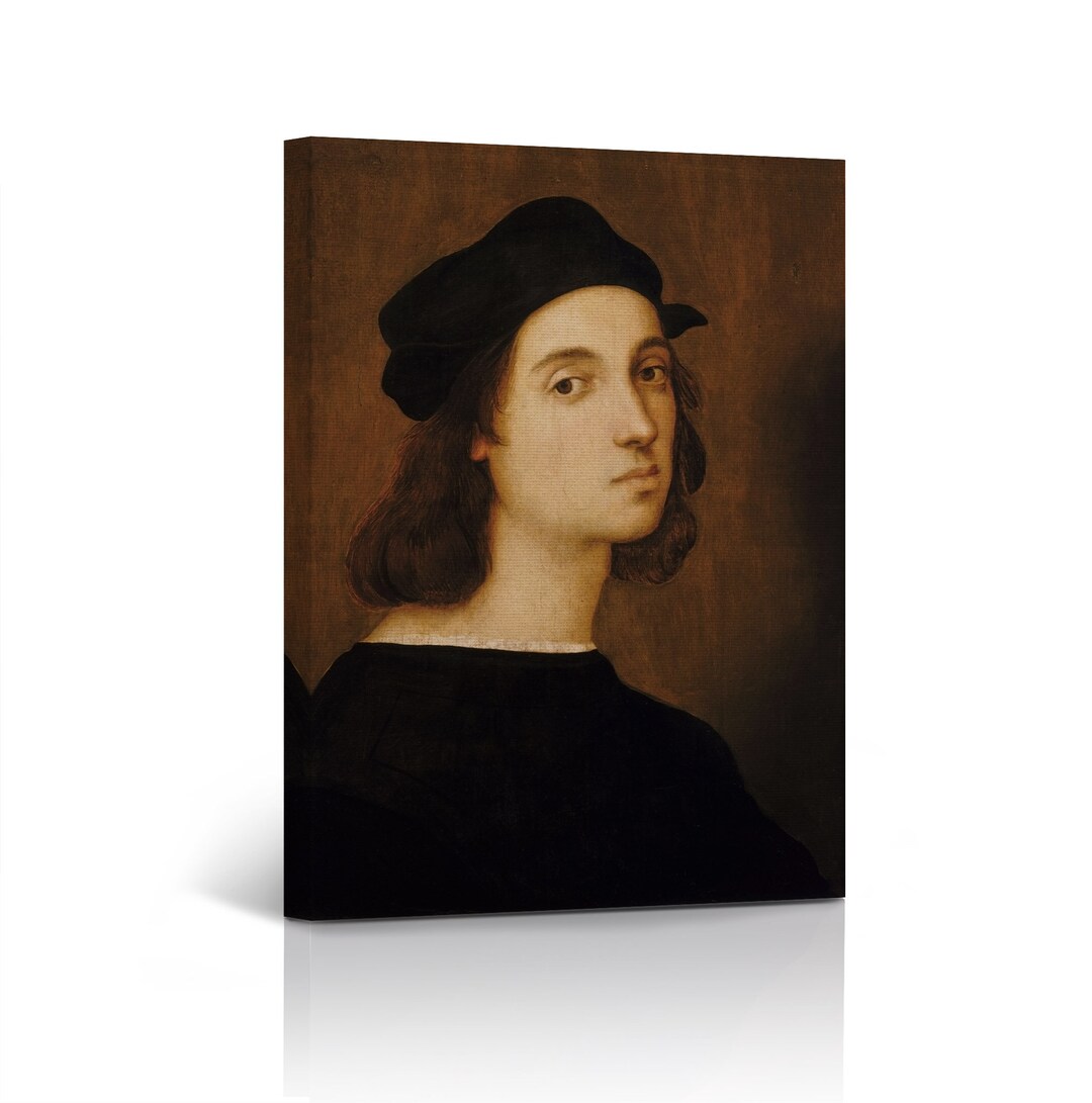 Self Portrait by Raphael Art Famous Tempera Painting Reproduction ...