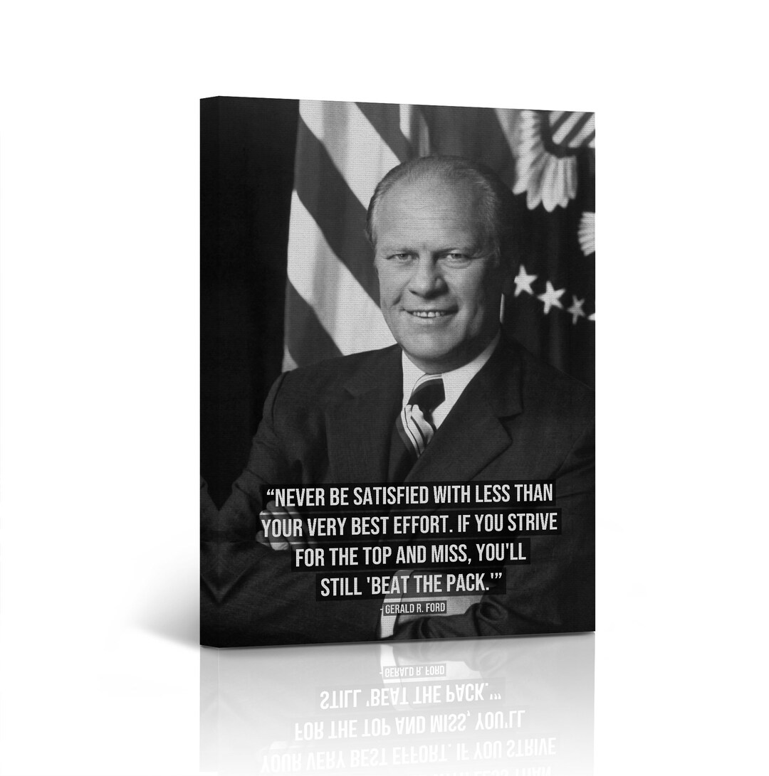 38th President of the United States of America Portrait of Gerald ...