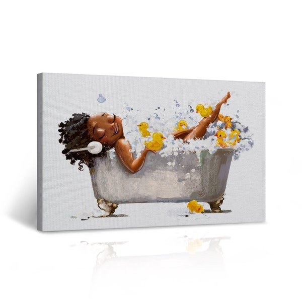 African American Bathroom Wall Art - Etsy