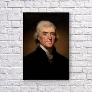 3rd President of the United States of America Portrait of Thomas ...