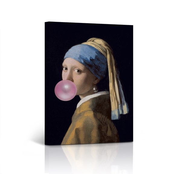 Johannes Vermeer's Masterpiece Girl With a Pearl Earring | Etsy