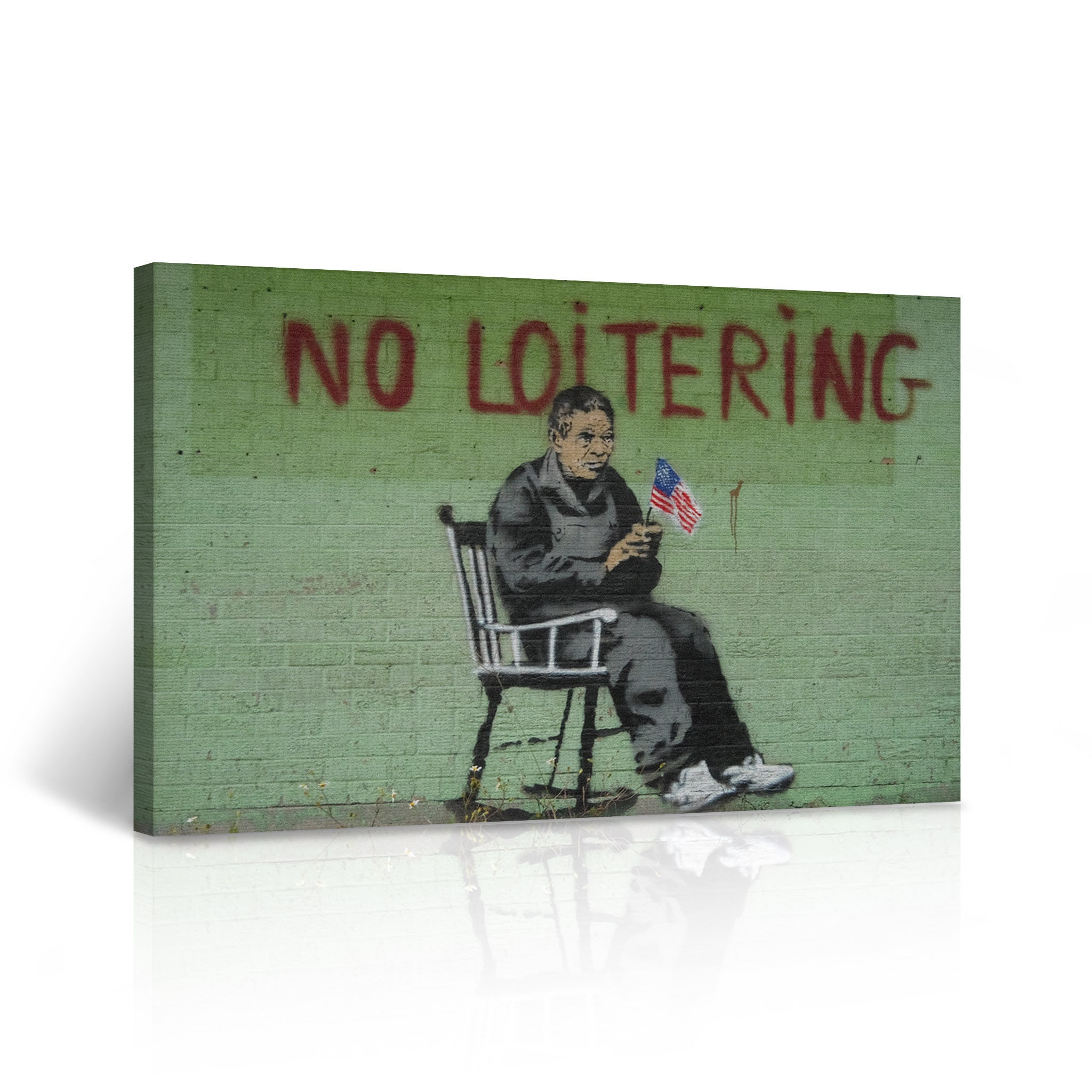 No Loitering Banksy