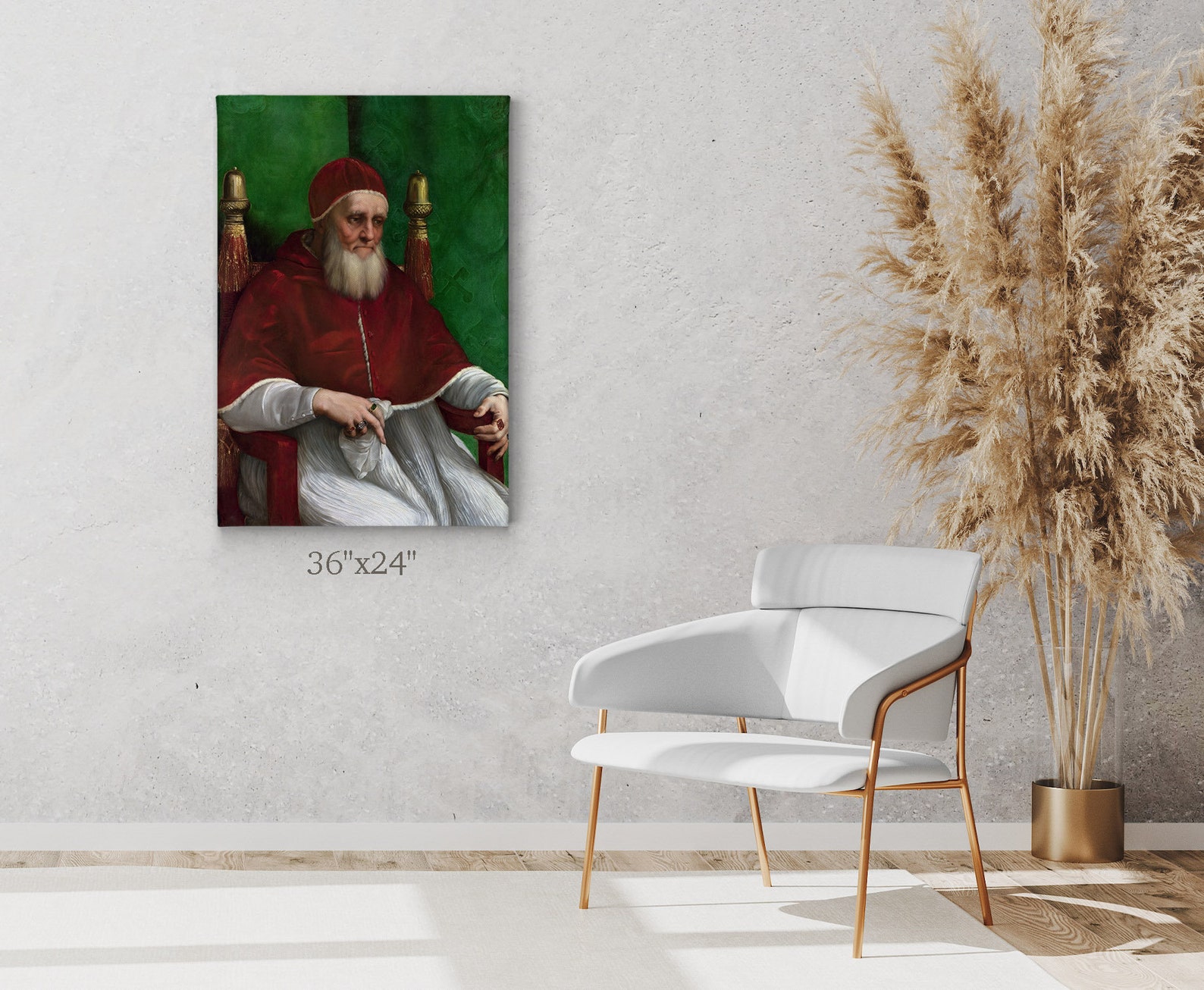 Pope Julius II Portrait by Raphael Art Famous Reproduction - Etsy