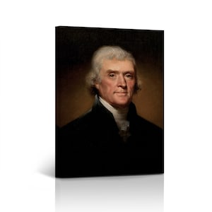 3rd President of the United States of America Portrait of Thomas ...