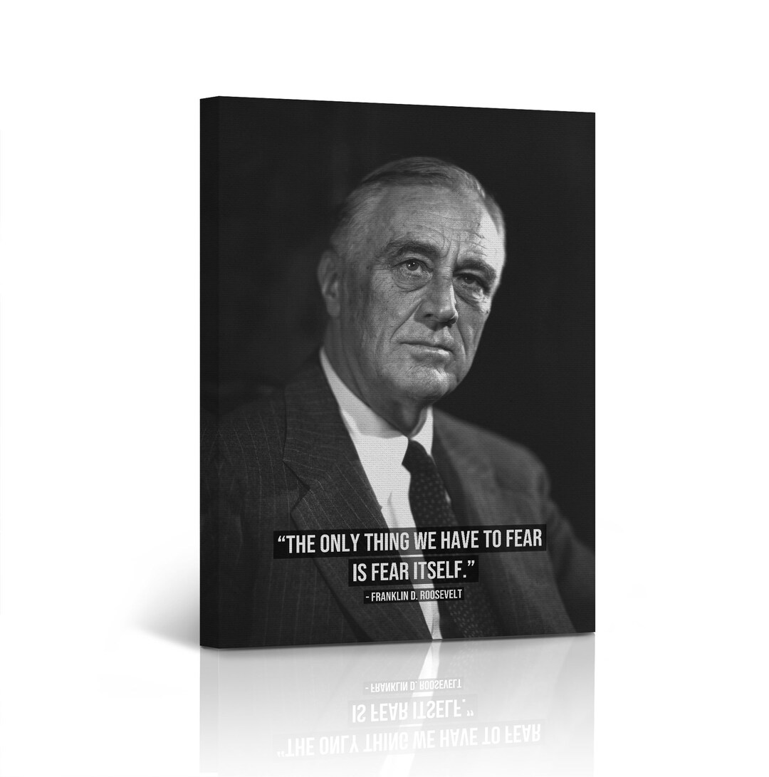 32th President of the United States of America Portrait of Franklin D ...