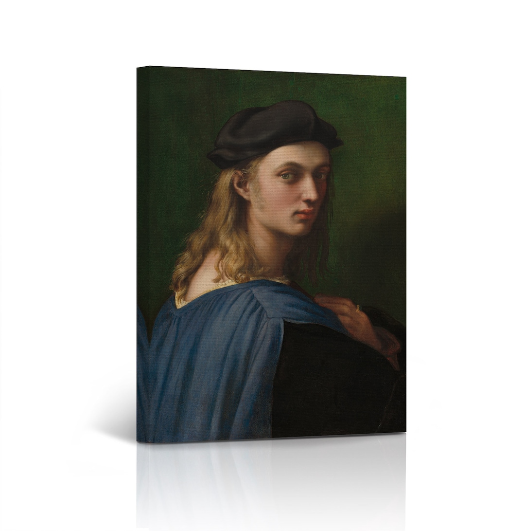Portrait of Bindo Altoviti by Raphael Art Famous Reproduction Canvas ...