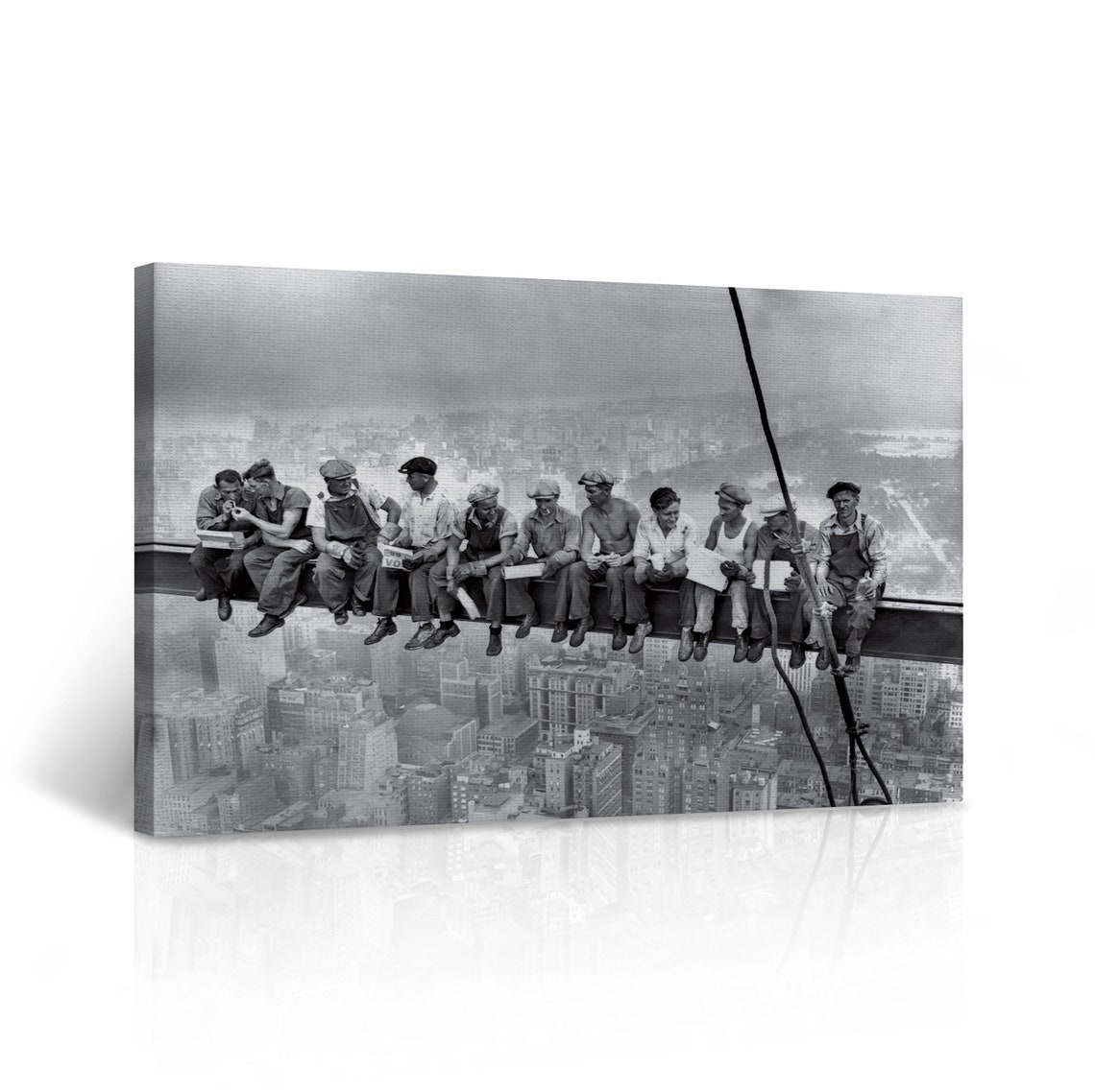 Lunch Atop a Skyscraper 1932 New York Canvas Print Picture - Etsy