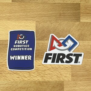 First Robotics, Waterproof Sticker Decal, Free Shipping, Laptop, Car ...