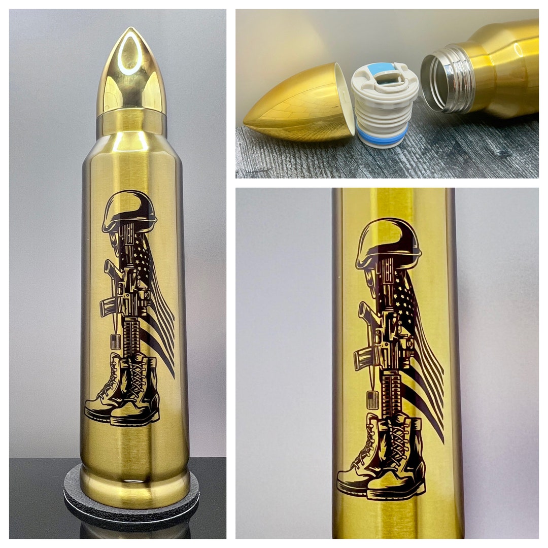 Soldier's Cross 32oz Stainless Steel Bullet Tumbler - Etsy