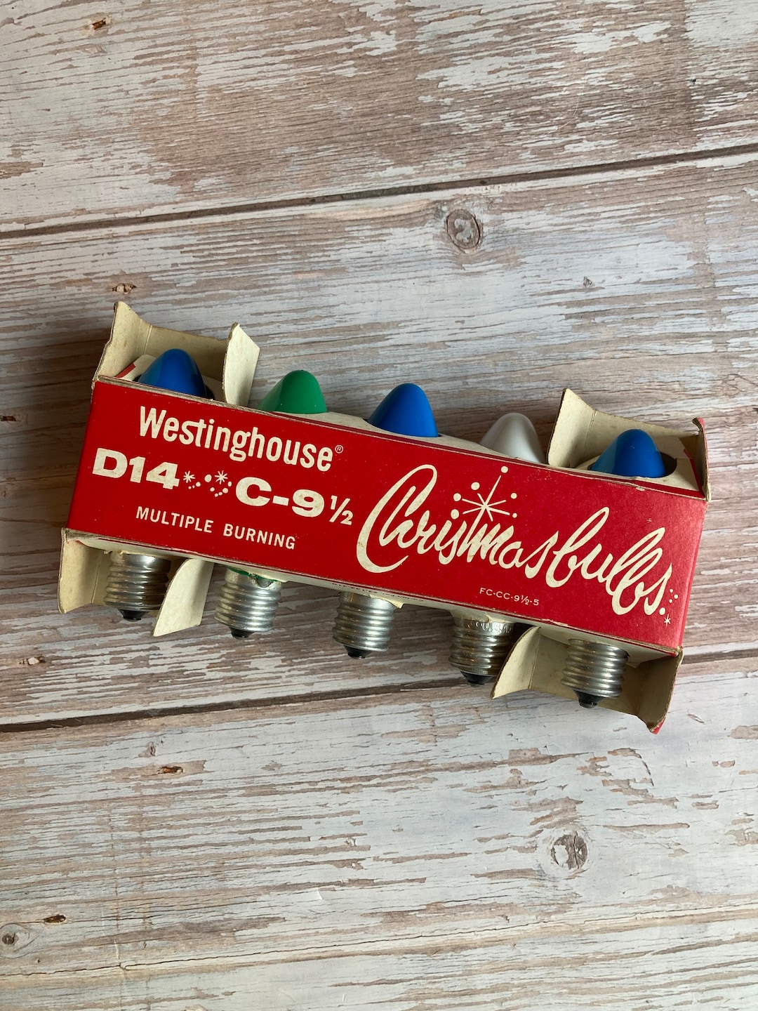 Westinghouse C9 Christmas Bulb Box - Etsy
