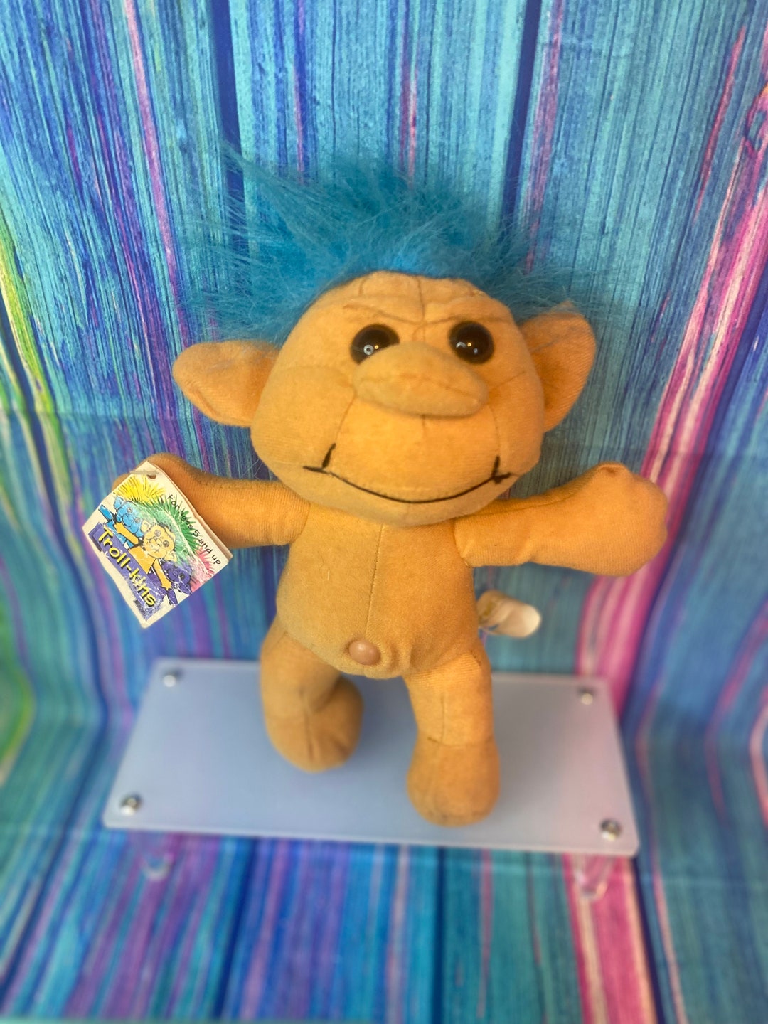 Vintage 1991 Troll-kind Retro Plushie Stuffed Animal Kids Toys ...