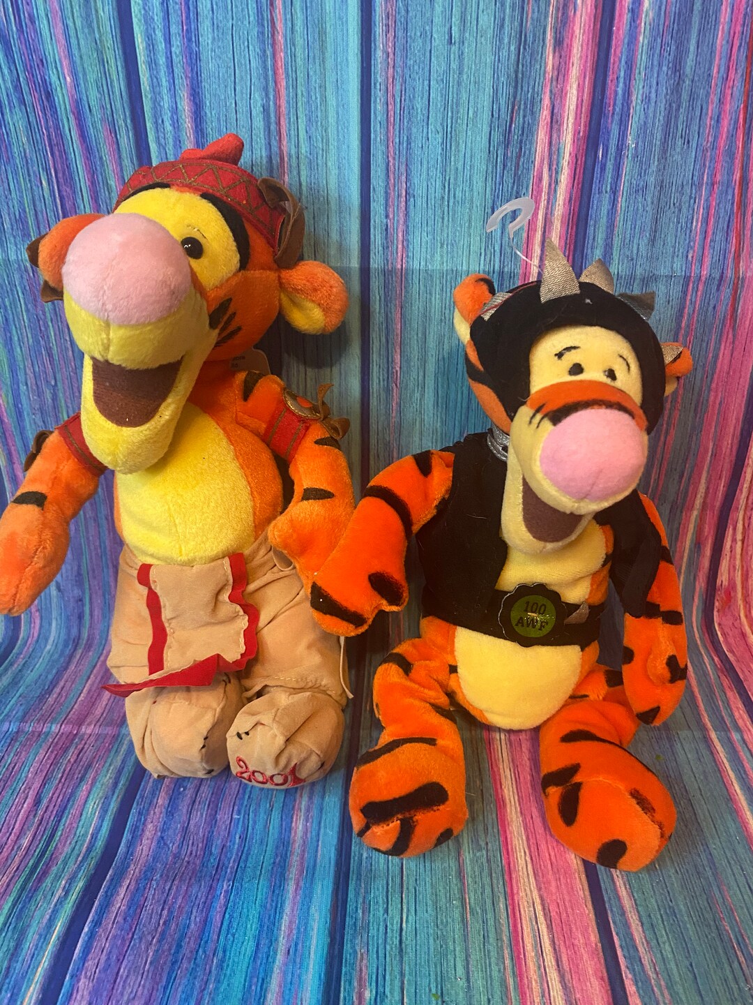 Vintage Disney Store Tigger Indian Wrestler Bean Bag Plush - Etsy