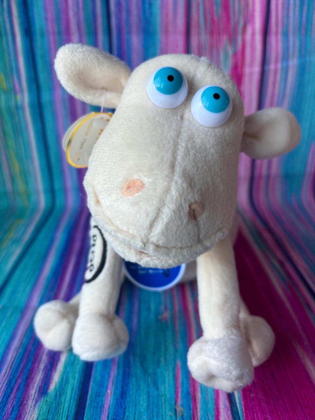 Vintage Serta Sheep Lamb Plush Plushie Stuffed Animal 29 Collectible ...