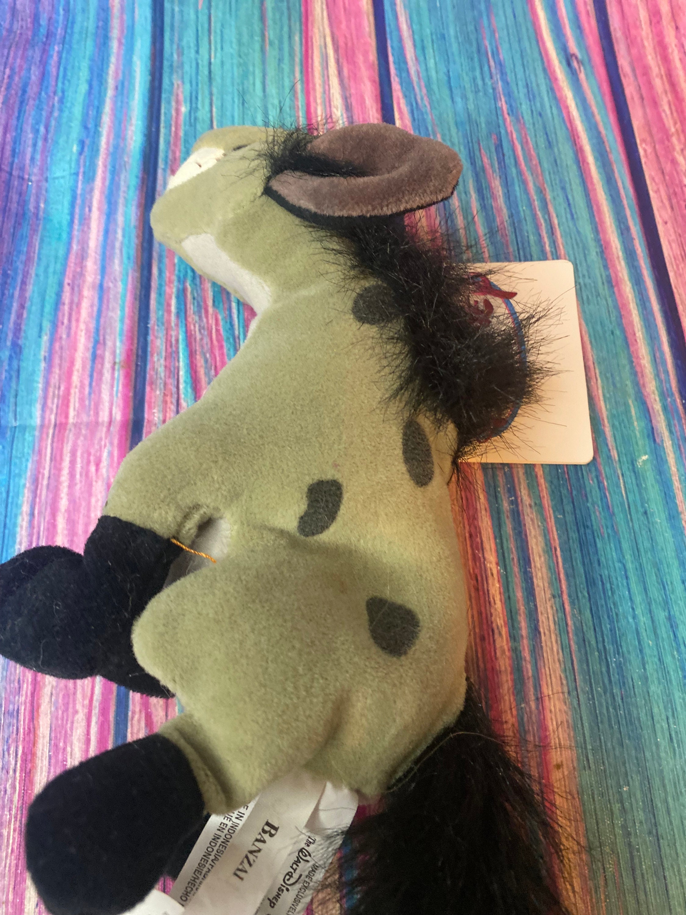 Vintage Disney Store Banzai Bean Bag Plush Stuffed Animal the - Etsy