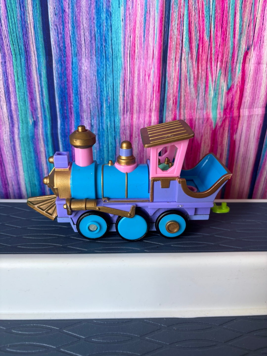 Vintage Polly Pocket Magic Kingdom Purple Train Replacement Toy Kids ...