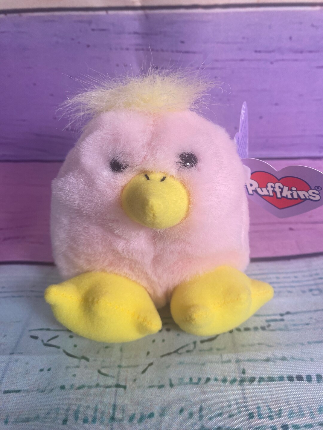 Limited Edition Puffkins Collection Chirps Bird Vintage Plushies ...